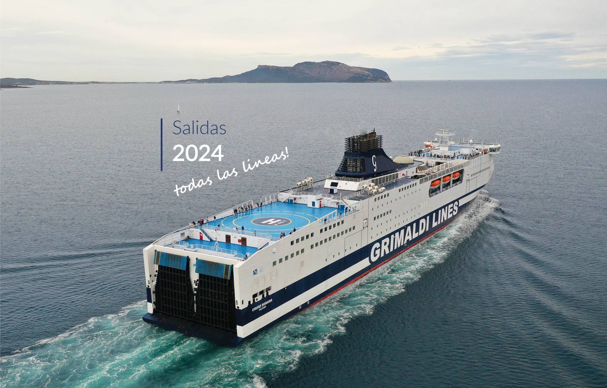 Grimaldi Lines | Barcos para Italia, Cerdeña, Baleari, Sicilia, Tunez