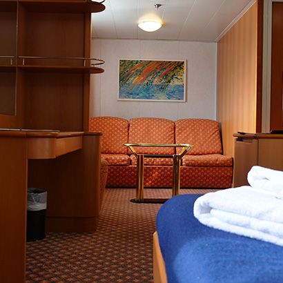 Superior external cabins - Grimaldi Lines