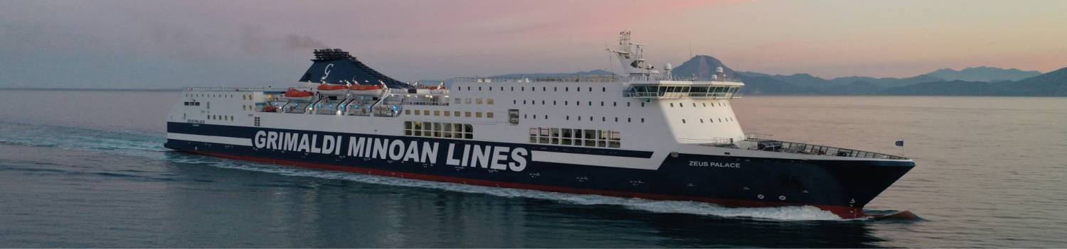 Découvrez le ferry ZEUS PALACE - Grimaldi Lines
