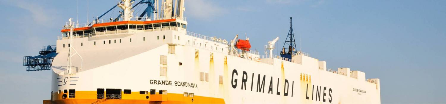Viaggi su navi cargo della flotta Grimaldi Lines - Grimaldi Lines