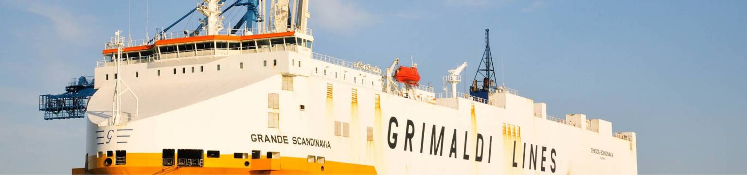 Viaggi su navi cargo della flotta Grimaldi Lines - Grimaldi Lines